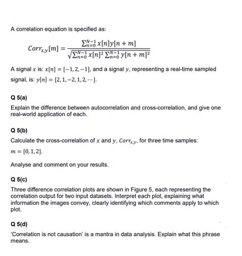 Solved A Correlation Equation Is Specified As Chegg