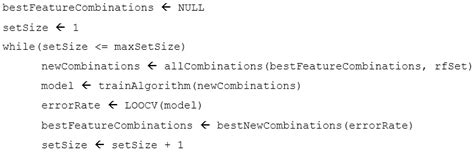Algorithm For Best Feature Set Selection Download Scientific Diagram