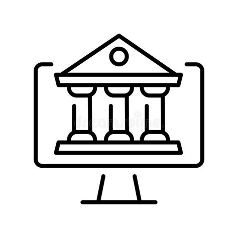 Linear Distance Icon From Maps And Locations Outline Collection Thin