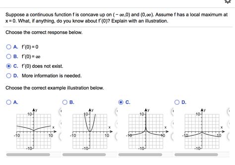 Solved Suppose A Continuous Function Fis Concave Up On Chegg