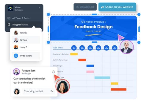 Gantt Chart Maker Simplify Project Management Visme