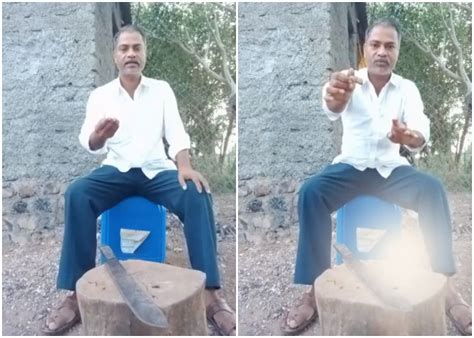 Thane Video Of Man Chopping Off His Finger Goes Viral Threatens To Cut A Body Part Every Week