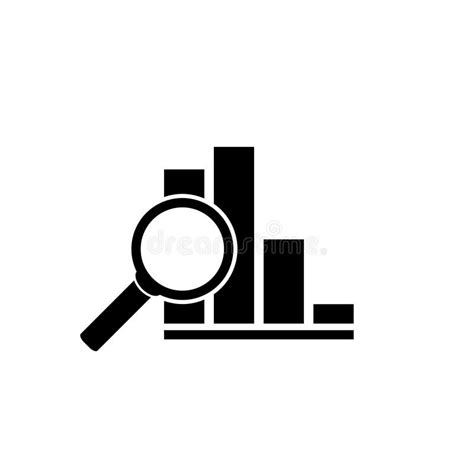 Declining Graph Icon Business Decline Chart Sign Stock Vector