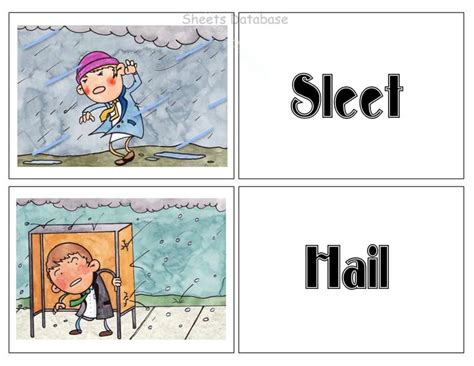 Weather Cards – Sheets