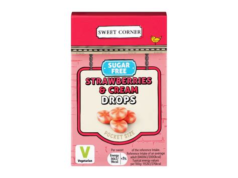 Sweet Corner Sugar Free Drops Assorted LIDL