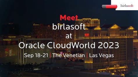 Cloudworld Birlasoftatocw Ocw Oraclecloud Erp Clouderp Oci… Birlasoft