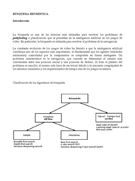 Algoritmo A Pathfinding Juegos Pdf Áreas De Informática Science