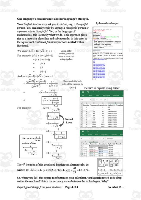 That We Know Of Yet Nested Math Printable By Teach Simple