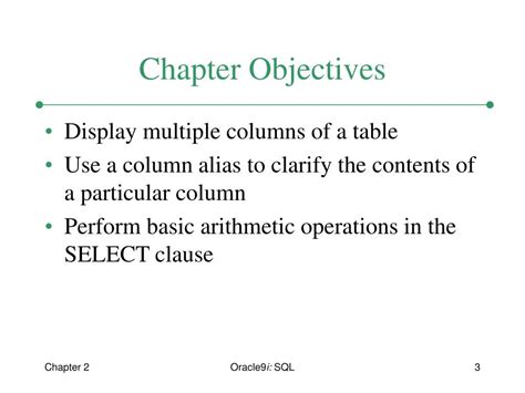 Ppt Chapter 2 Basic Sql Select Statements Powerpoint Presentation Free Download Id 2913148