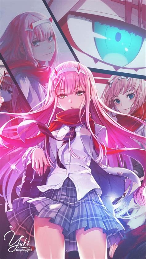 Zero Two Милые рисунки Рисунки девушки Иллюстрации лисы
