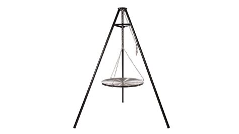 Barbecue Tripod Black Silver Redfire
