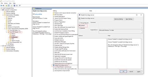 How To Disable “foxit Esign“ Service Under The Foxit Esign Tab In