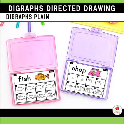 Digraphs Directed Drawing Task Cards United Teaching