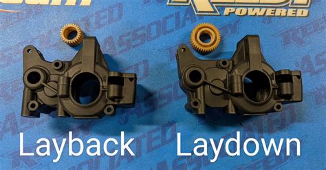 Team Associated B X Layback Vs Laydown