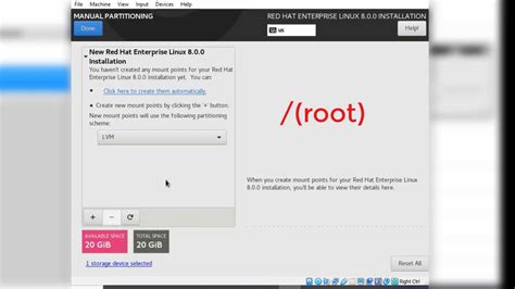 3 Installing Centos Linux Custom Partitioning Youtube