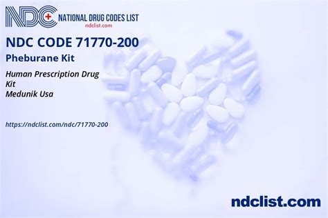 Ndc 71770 200 Pheburane Kit