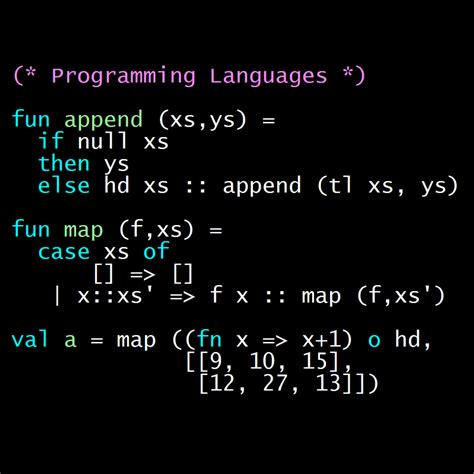 Programming Languages Part A Coursera