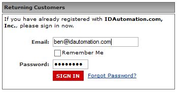 How To Download Products From The IDAutomation Store