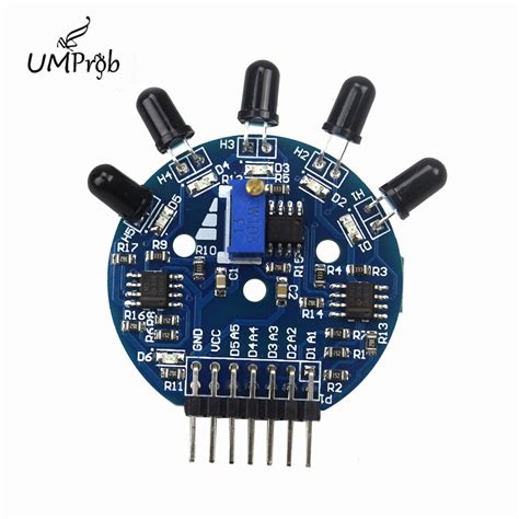 5 Way Flame Sensor Module Digital Analog Signal Dual Output Fire Detection Sensor Module For