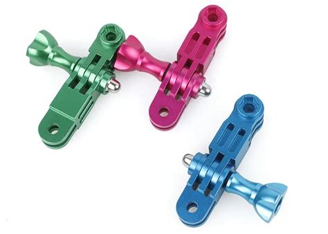 cnc aluminum mount three way pivot arm assembly extension arm pivot arm for gopro hero 4 3 3 2