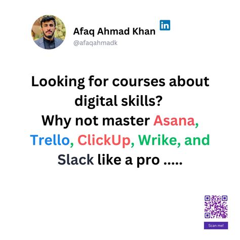 Afaq Ahmad Khan On Linkedin Digitalskills Productivitymastery Professionaldevelopment