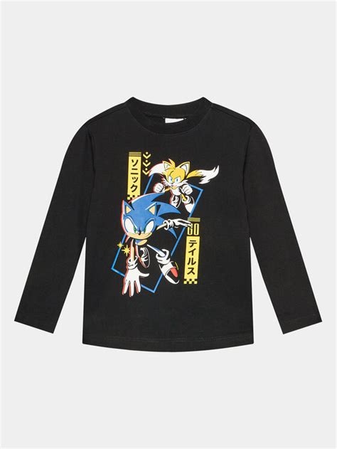 Ovs Bluzka Sonic 1834299 Czarny Regular Fit Modivo Pl