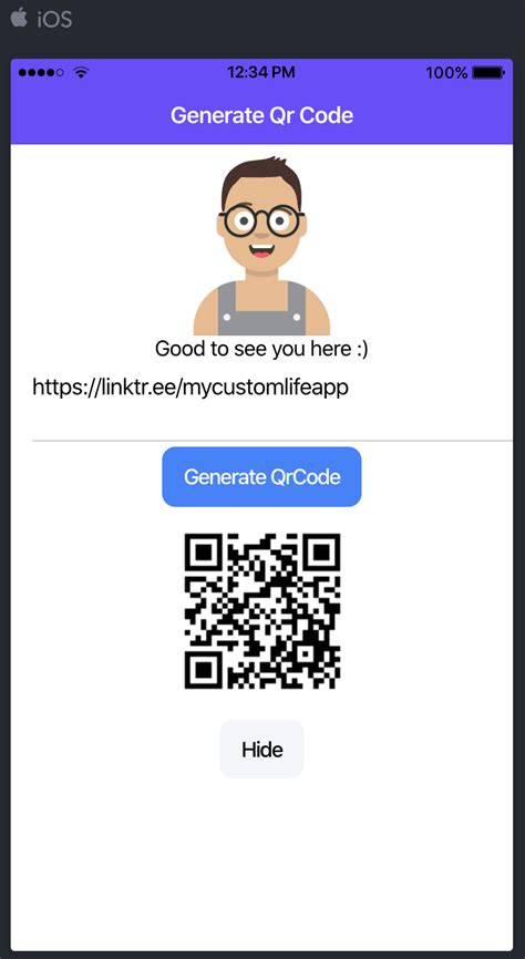 Generate Qr Code Ionic 4 Ionic Marketplace
