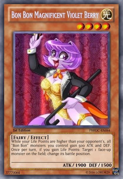 Magnificent Violet Berry Pleasure Bon Bon Yugioh By Lordr29 On Deviantart