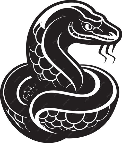 Premium Vector Pythons Brushwork Mastering Vector Illustration