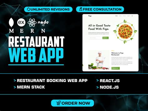 Restaurant Booking Web App Mern Stack Reactjs Nodejs Upwork