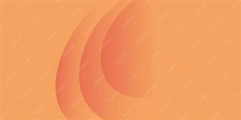 Premium Vector Abstract Orange Wavy Background Template Design