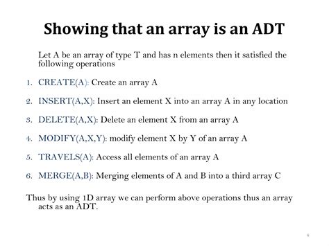 abstract data types adt intro to data structure part 2 ppt