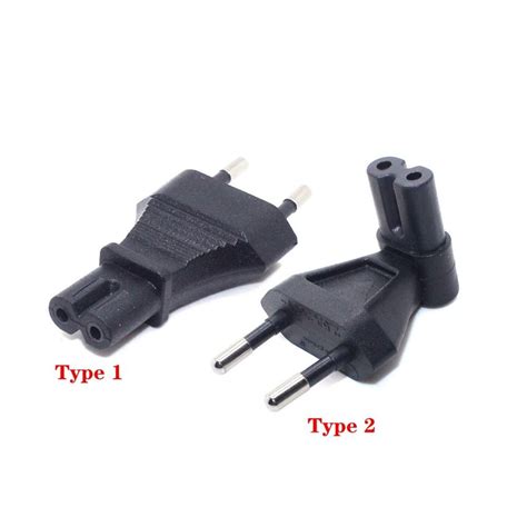 Europe Cee7 16 Two Pin Plug To Iec C7 Receptacle R Grandado