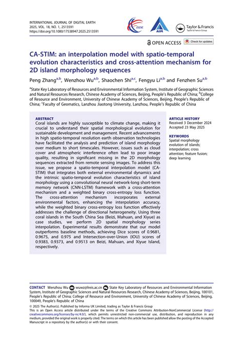 Pdf Ca Stim An Interpolation Model With Spatio Temporal Evolution Characteristics And Cross