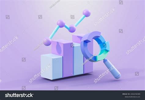 Business Line Bar Pie Chart Magnify Stock Illustration Shutterstock