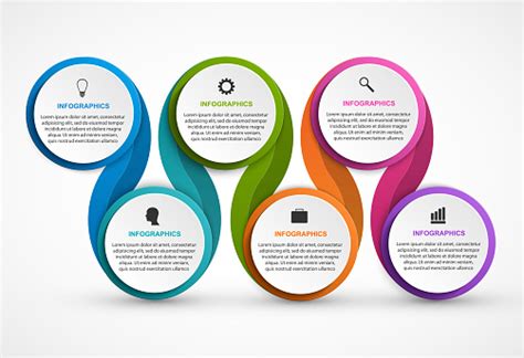 비즈니스 프레젠테이션 또는 정보 배너를 위한 인포그래픽 템플릿입니다 0명에 대한 스톡 벡터 아트 및 기타 이미지 0명 3차원 형태 개념 Istock