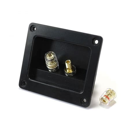 Isolated Built In Terminal Block For Speakers 75x55mm Audiophonics