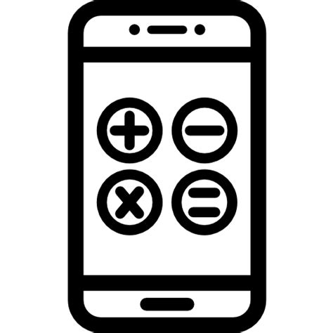 Icône De Calculatrice Yuttapong Lineal