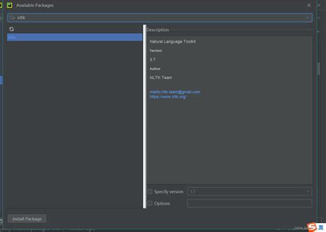手动下载nltk库nltk下载 Csdn博客