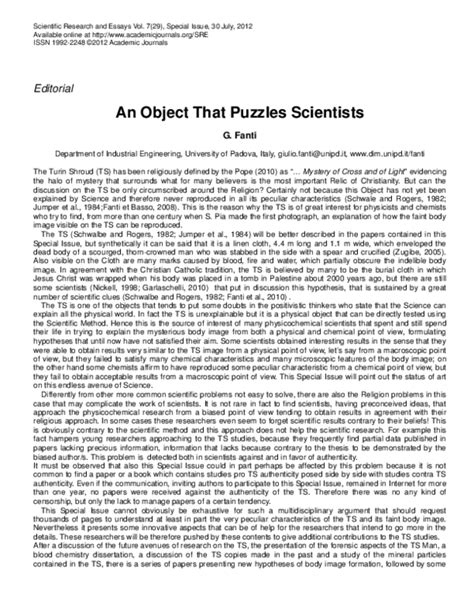Pdf An Object That Puzzles Scientists