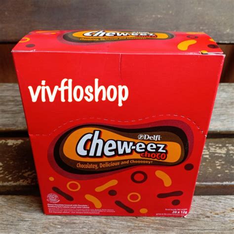 Jual Delfi Chew Eez Choco Coklat Cheweez Delfi Kemasan Box Isi 20 Shopee Indonesia