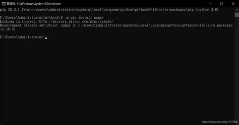 如何在cmd下切换python版本执行pip Install如何切换我得cmd中的pip Csdn博客