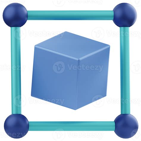 Object Programing Language 3d Illustration 39145654 Png