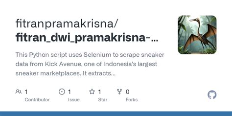 Fitran Dwi Pramakrisna Web Scraping Assignment App Py At Master