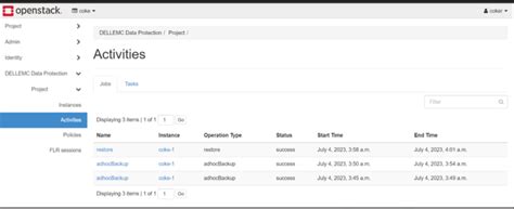 Openstack Backup Failing From What Appears To Be A Bad Response From The Dpe Proxy Logs It