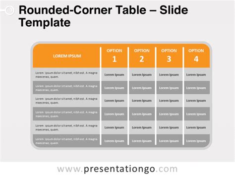 Table Template Ppt Cabinets Matttroy