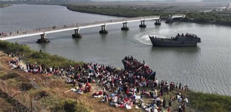 တိုက်ပွဲများကြောင့် စစ်ရှောင်နေရသည့် မောင်တောဒေသခံများကို Aa က မြို့အတွင်း ပြန်လည်ဝင်ရောက်နေထိုင