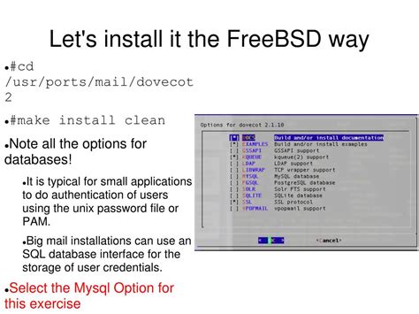 Ppt Implementing Pop3 And Imap4 Using Dovecot Powerpoint Presentation Id4249293