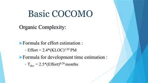 Cocomo Software Engineering Pptx