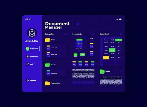 Premium Vector Social Check In Tablet Interface Template